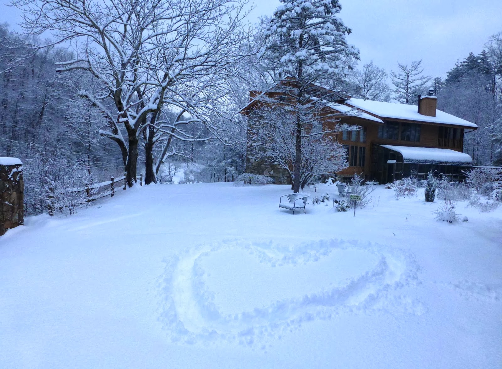 February Snow Day at the Inn